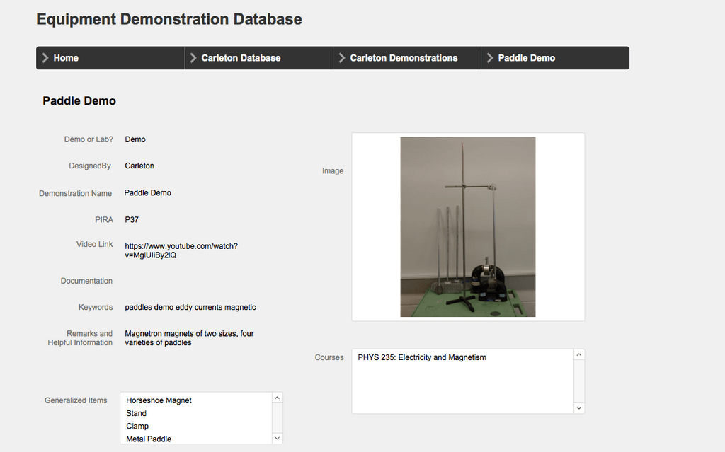 Using FileMaker to Design a User Interface for an Inventory Database – ITS Blog – Carleton College