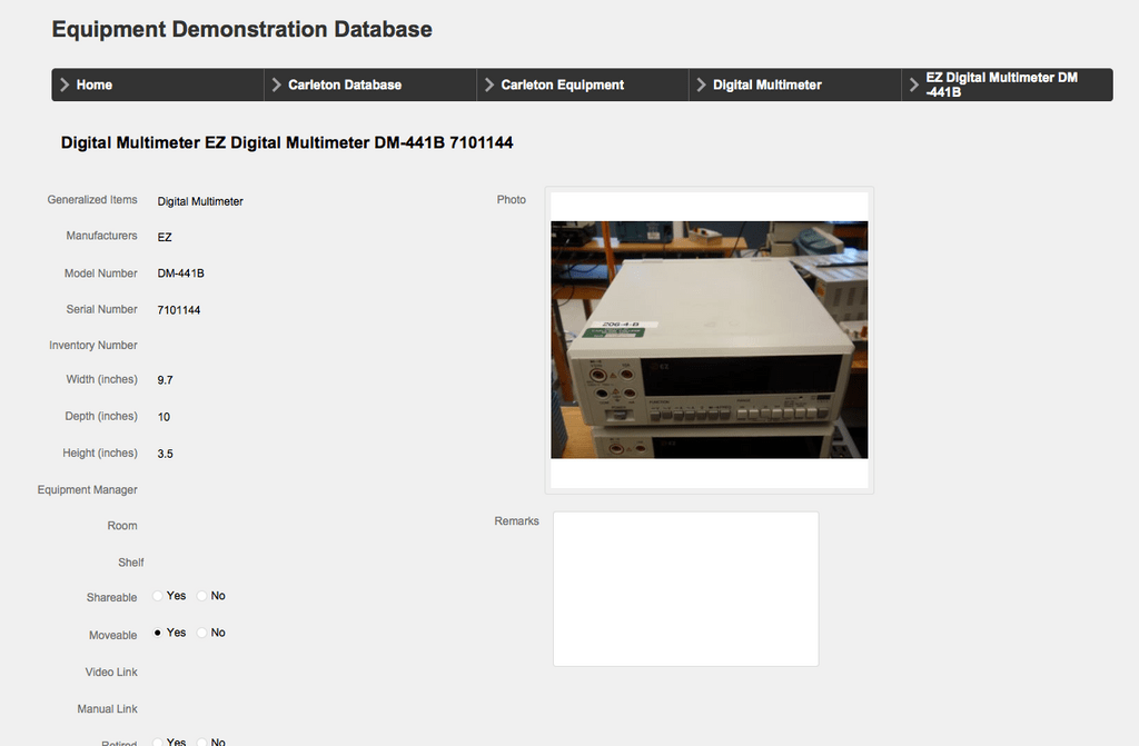 Using FileMaker to Design a User Interface for an Inventory Database – ITS Blog – Carleton College