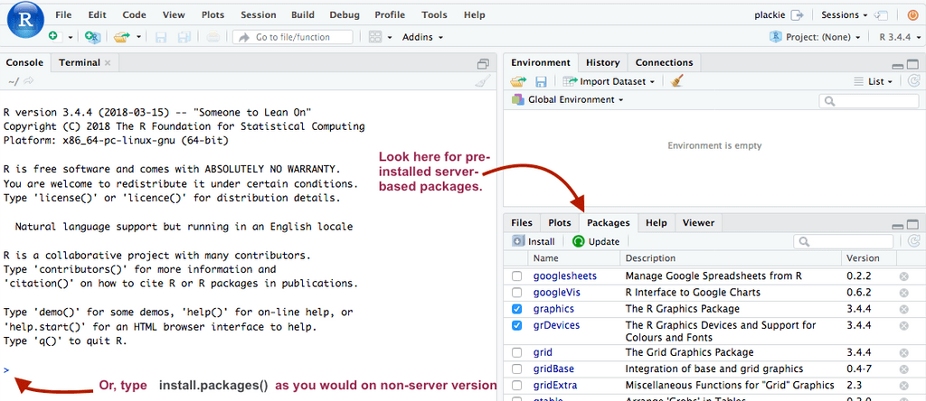 Introduction to RStudio Server @ Carleton – ITS Blog – Carleton College