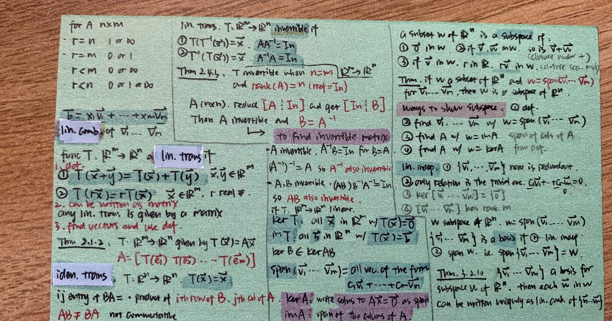 My Favorite Course of Spring Term