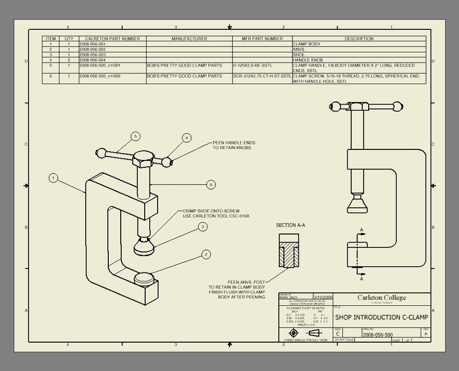 Learning CAD – Instrument Shop – Carleton College