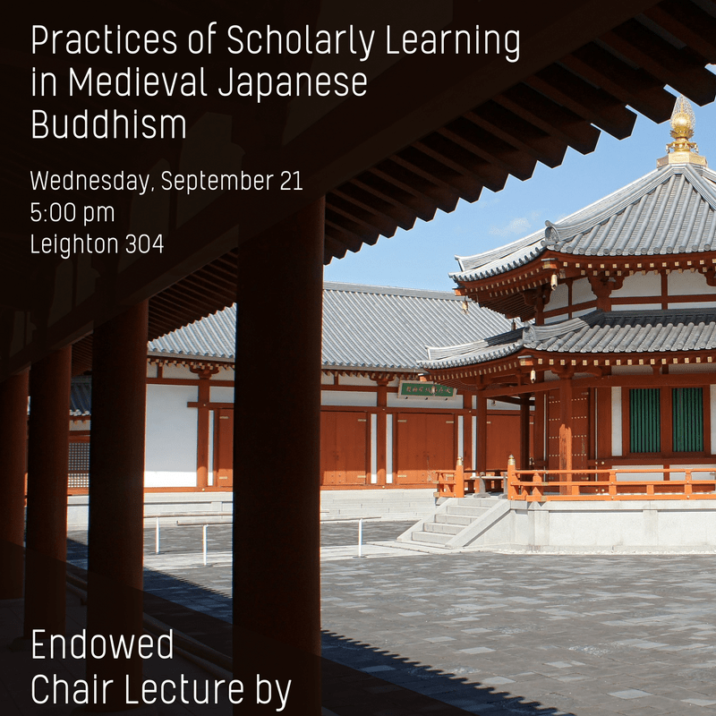Asuka Sango’s Endowed Chair Lecture: Living Thought: Practices of ...
