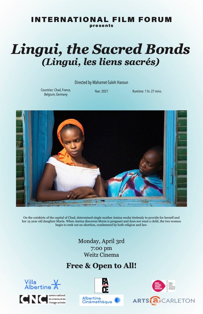 Lingui, les liens sacrés [Lingui, the Sacred Bonds] – International Film Forum – Carleton College