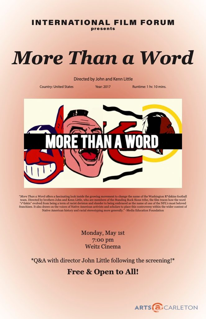 More Than A Word – International Film Forum – Carleton College