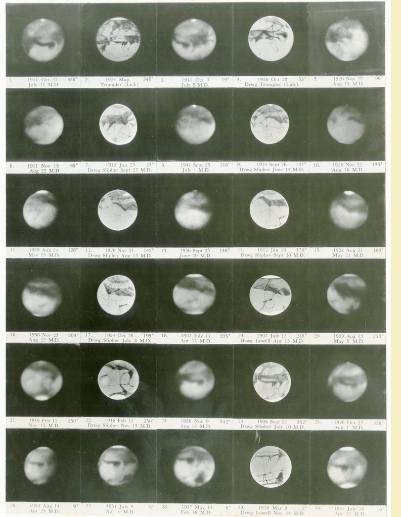 Photo Evidence of Lines (Canals) on Mars – Exhibitions: Robert C ...