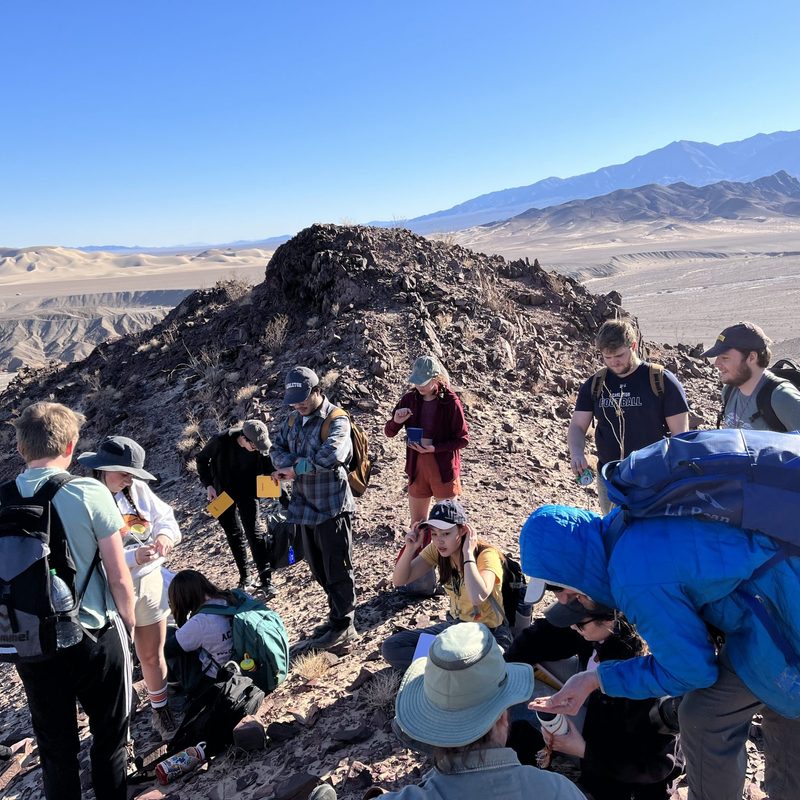 Geology of National Parks students go on field trip to Death Valley ...