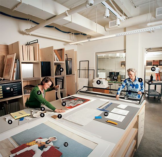 Place Setting: Framing and Matting Studio – Voice – Carleton College